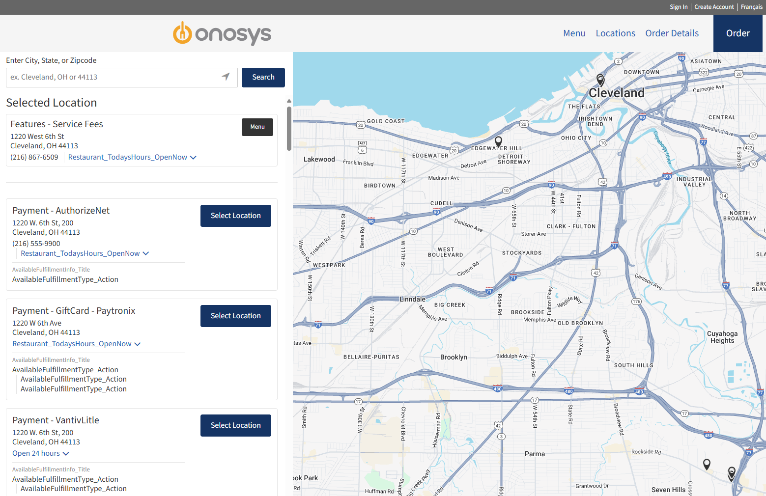 How To Add/Configure a Location Search Map – Onosys