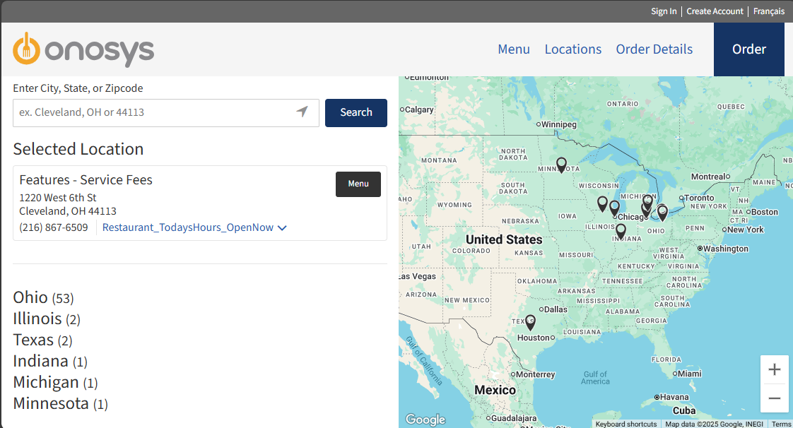How To Add/Configure a Location Search Map – Onosys